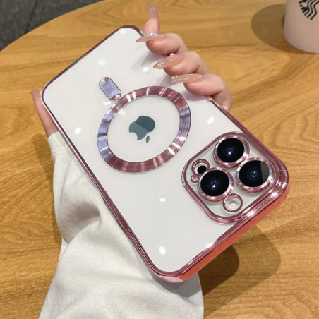 rose gold circle iphone case